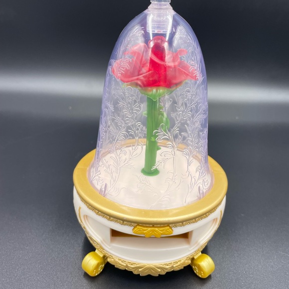 Disney | Toys | Disney Beauty And The Beast Enchanted Rose Jewelry Box ...
